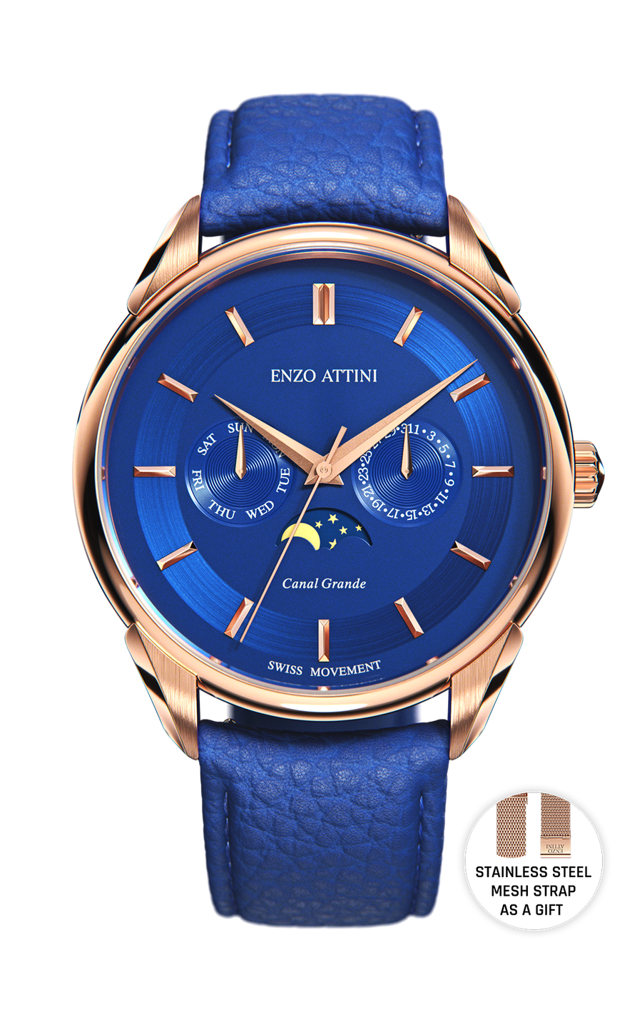 At Enzo Attini, the timeless Italian design meets the Swiss experience ...
