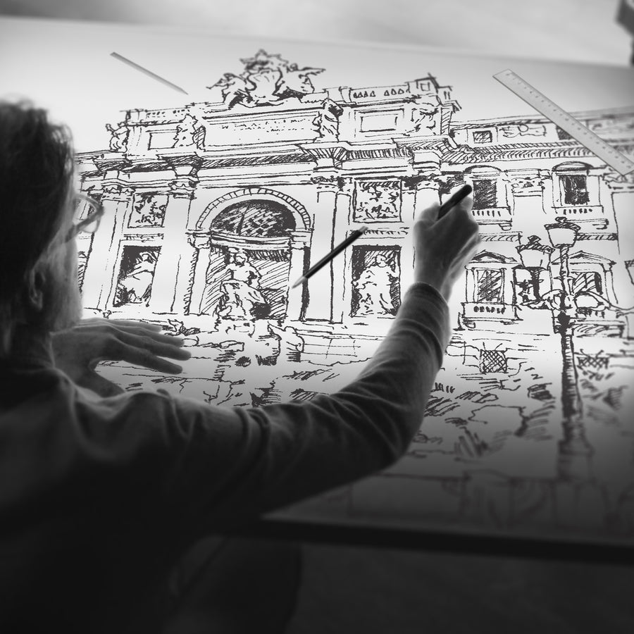 At Enzo Attini, the timeless Italian design meets the Swiss experience ...